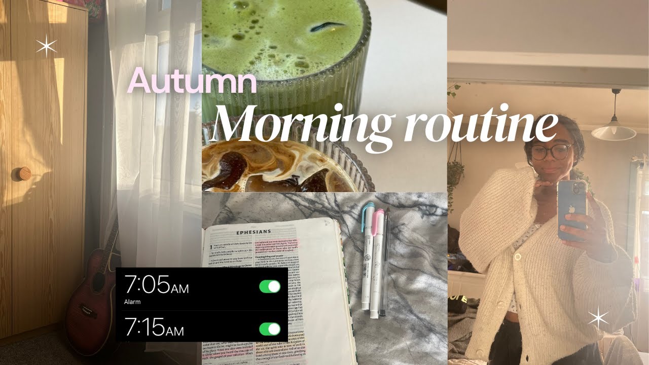 My autumn morning routine|| Autumn diaries!! Productive, realistic ...