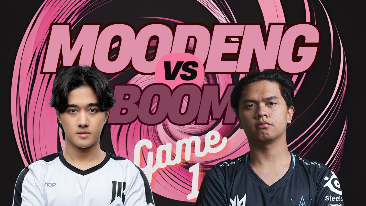 MOODENG vs BOOM Esports Game 1 | Chief Armel Watchparty - YouTube