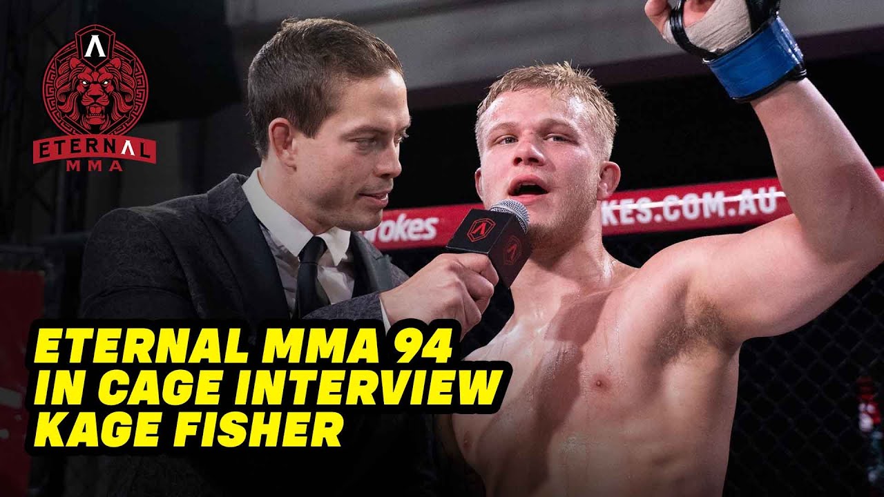 Eternal MMA 94: In Cage Interview: Kage Fisher - YouTube