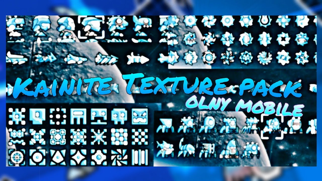 (Only mobile) Texture pack kainite / geometry dash (Download link ...