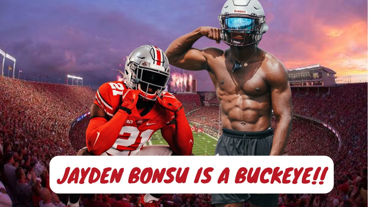 OSU Insider: JAYDEN BONSU commits to Ohio State!!! - YouTube