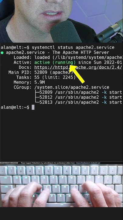 How to install a webserver in #linux - YouTube