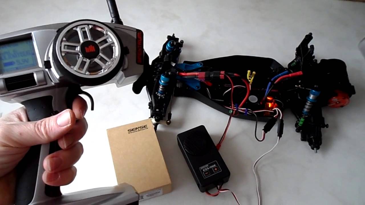 Sound Sense Innovations Ess One Engine Sound Box for RC - YouTube
