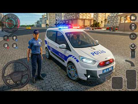 Ford Tourneo Türk Polis Arabası Sürüş Oyunu - Polis Oyunu 2026 #236 - Android GamePlay