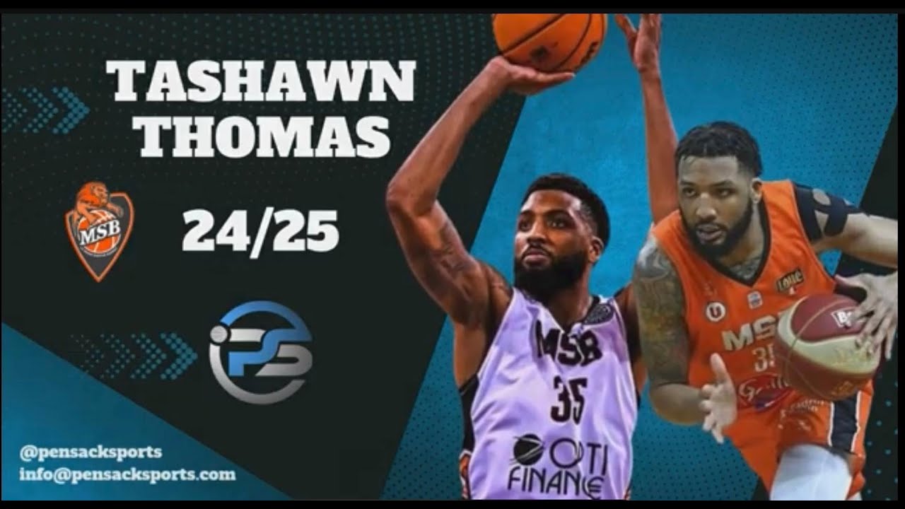 TaShawn Thomas 2024/25 Highlights - YouTube