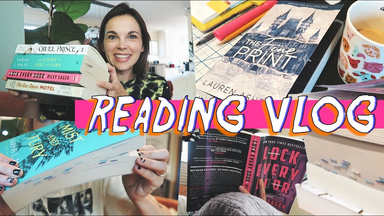 first ever reading vlog! *spoiler free* 📚 READING VLOG | sept 2023 ...