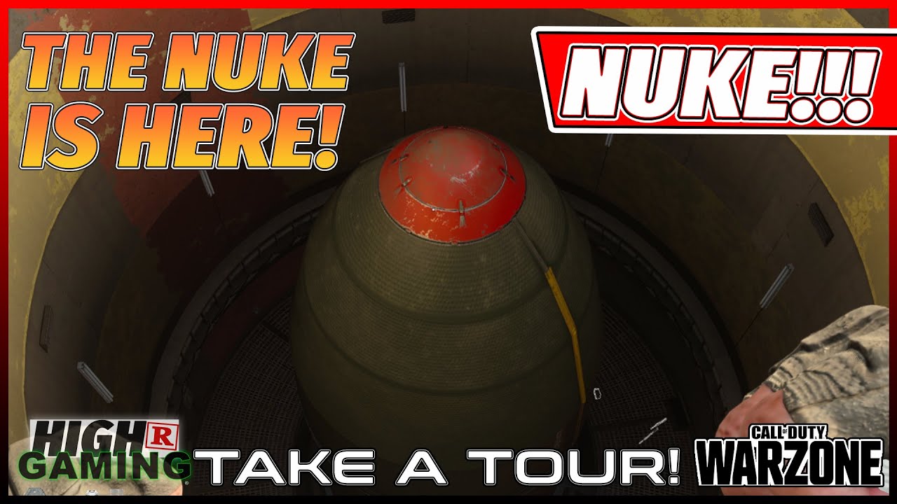 We FOUND the NUKE in VERDANSK Warzone! Where to find Nuke Bunker ...