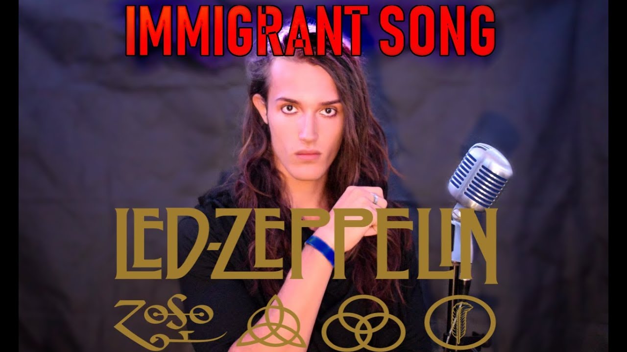 IMMIGRANT SONG - LED ZEPPELIN ( Cover by Axel Tedesco ) - YouTube