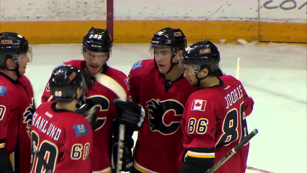 Calgary 6, Vancouver 1 - 9-15 - YouTube