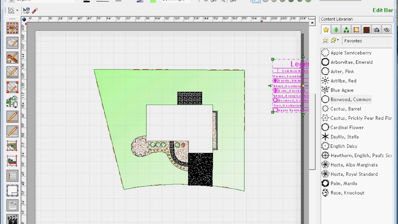 Drawing a Legend & Titleblock - YouTube
