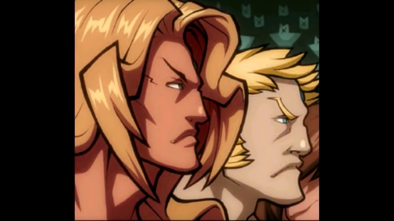 Street Fighter V Gill & Urien Illuminati origin comic - YouTube