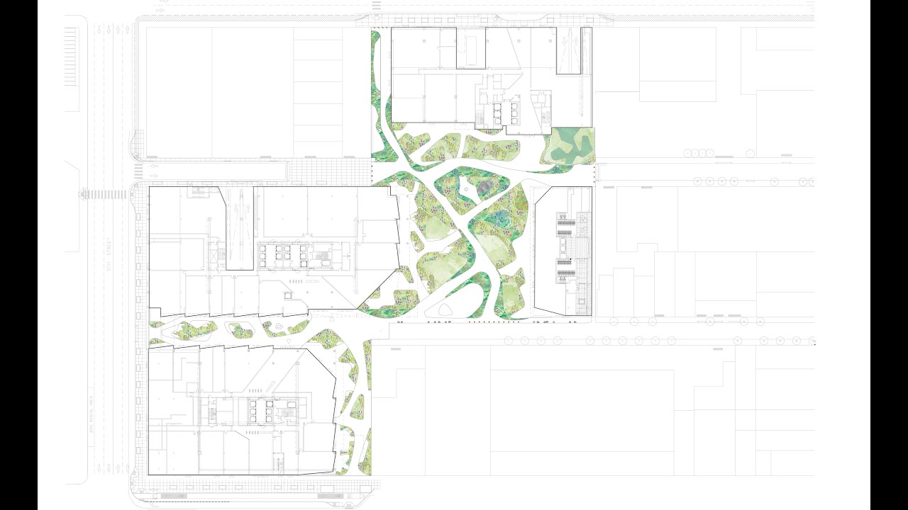 Watercolor Landscape Plan: Part IV - Filling the Plan - YouTube