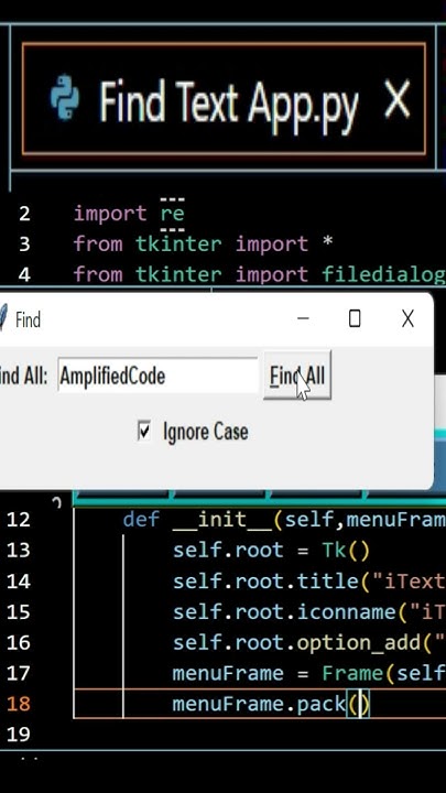 Find All👌 Python Tkinter Coding Shorts Youtube