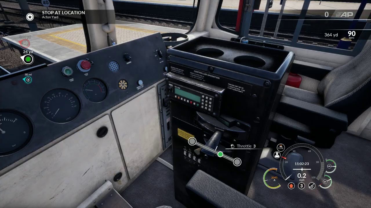 How to drive a train - YouTube