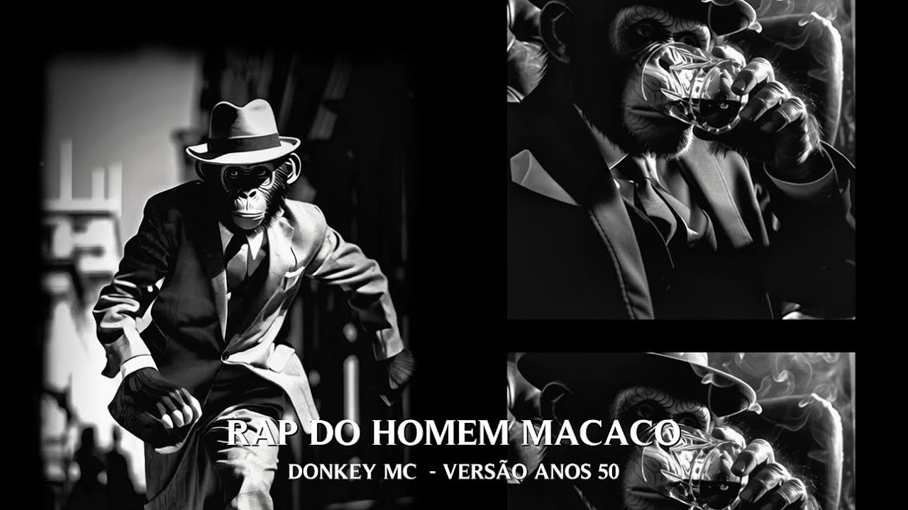 Rap do Homem Macaco - Donkey MC (Versão Anos 50) - YouTube
