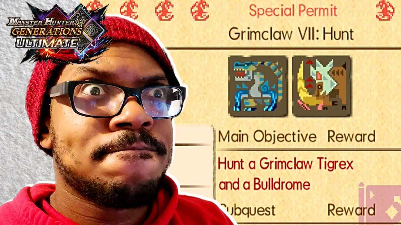 MHGU | Grimclaw Tigrex and Bulldrome Are Toxic Together - YouTube