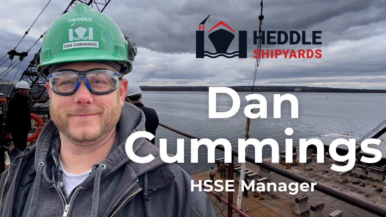 Dan Cummings - HSSE Manager - Heddle Shipyards - YouTube