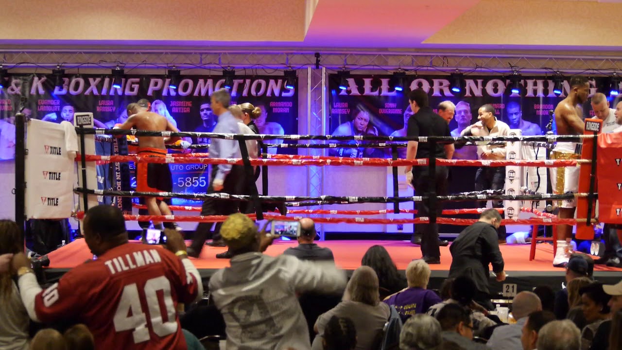 Brandon Moore vs Nick Pinncock T&K Boxing Promotions ALL OR NOTHING 2 ...