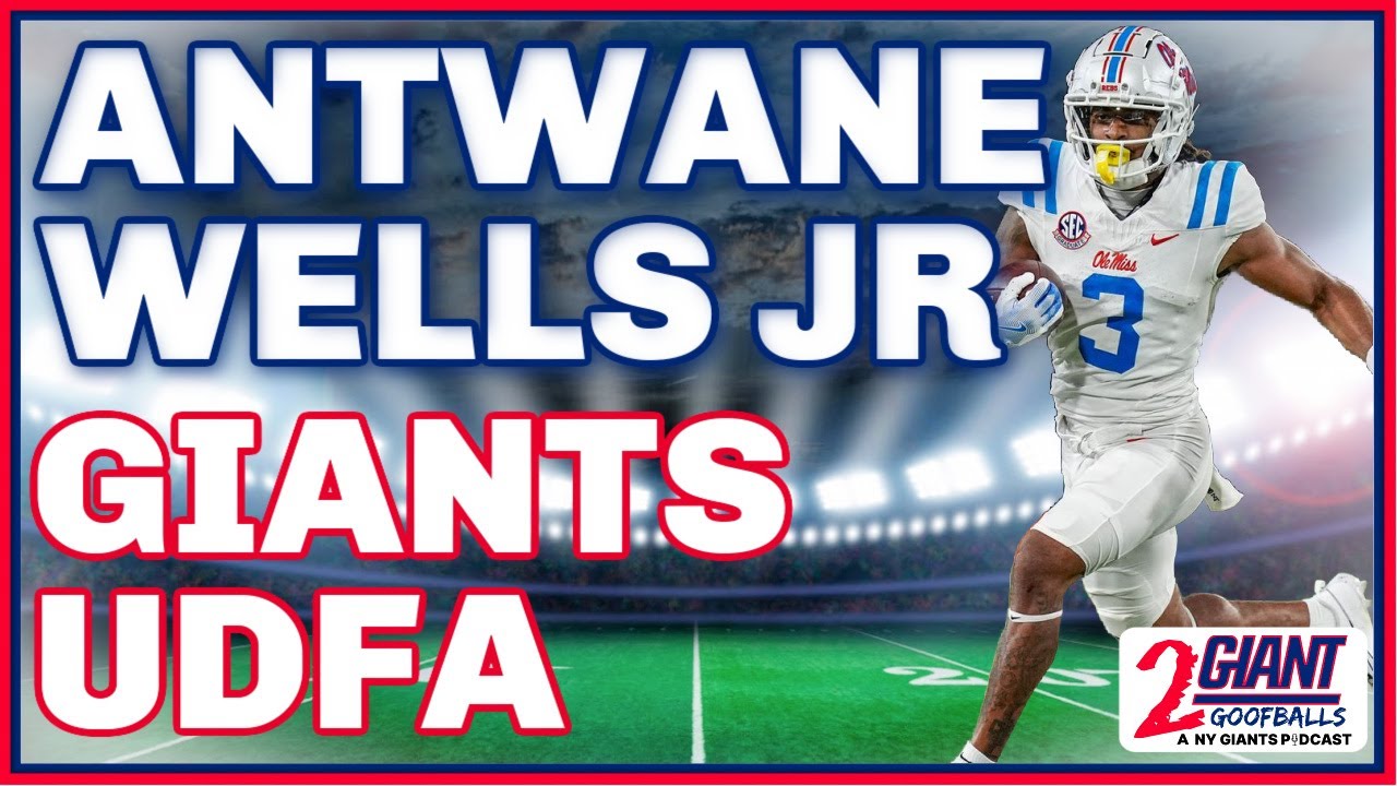 Giants Add WR Antwane “Juice” Wells Jr. After Draft— Hidden Gem for ...