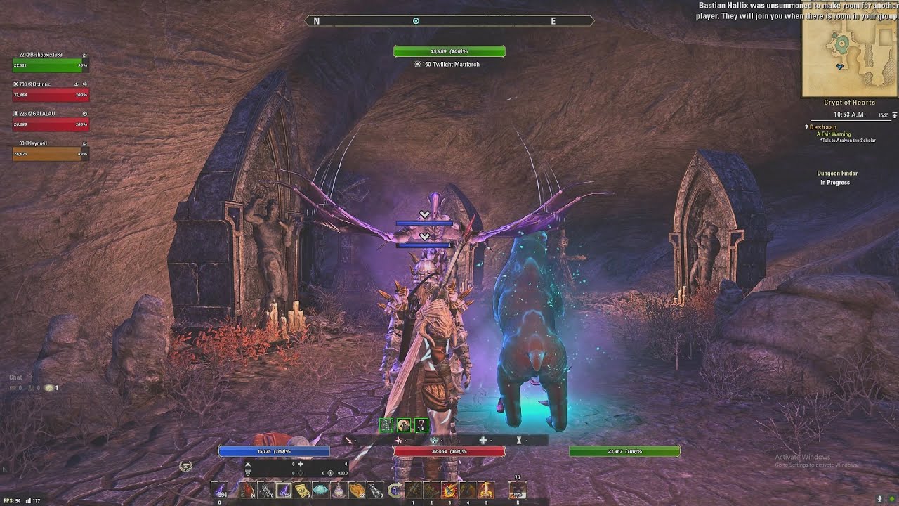 Elder Scrolls Online Dungeon run 16 - YouTube