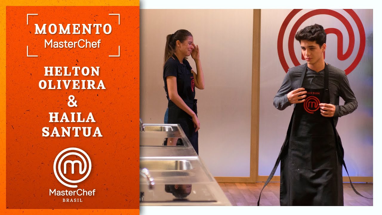 MOMENTO MASTERCHEF com Helton Oliveira e Haila Santua - YouTube