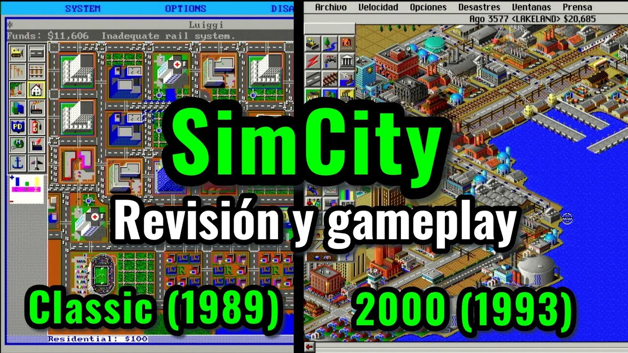 🏗️🌁SimCity Classic (1989) y SimCity 2000 (1993): construyendo ciudades ...