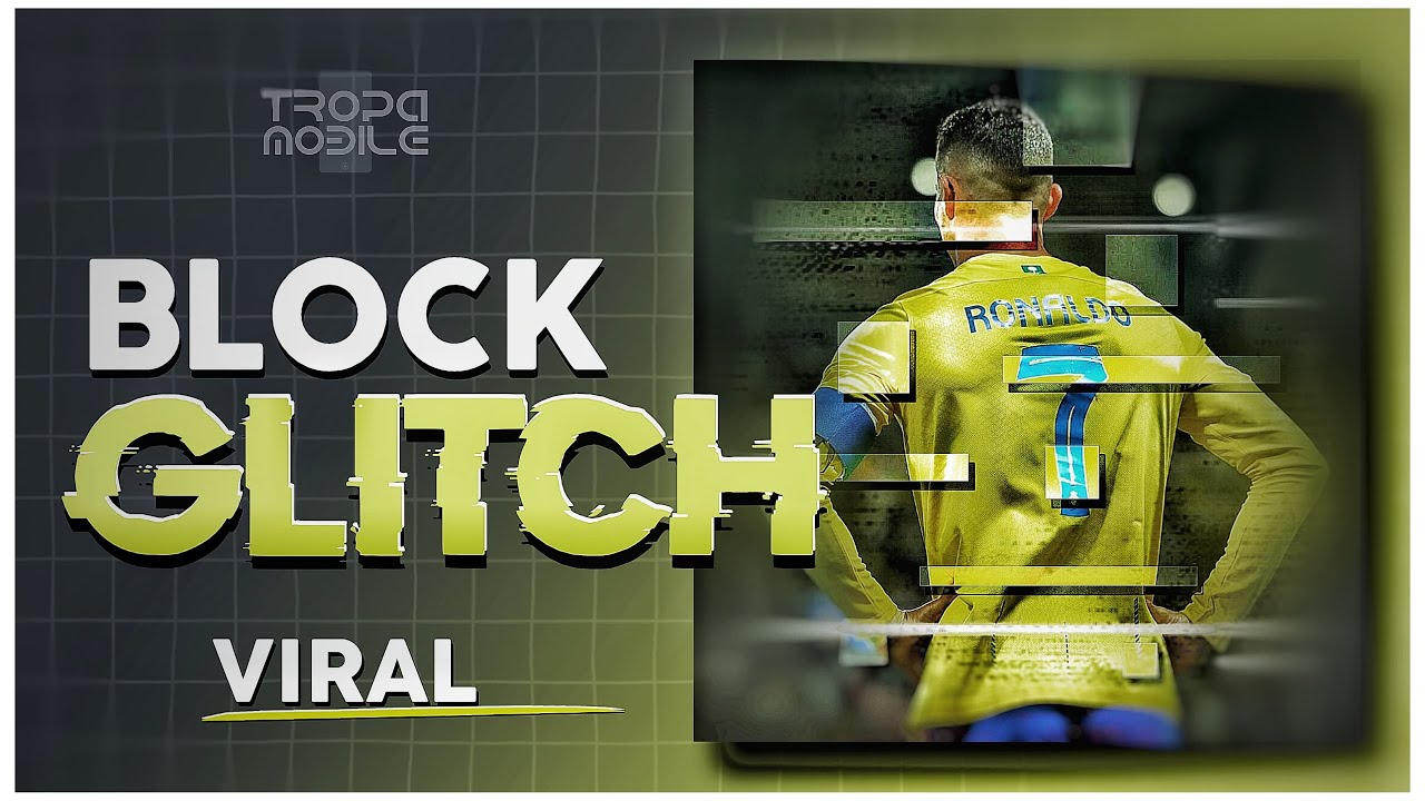 EFEITO BLOCK GLITCH TUTORIAL NO CELULAR | Passo a Passo - YouTube