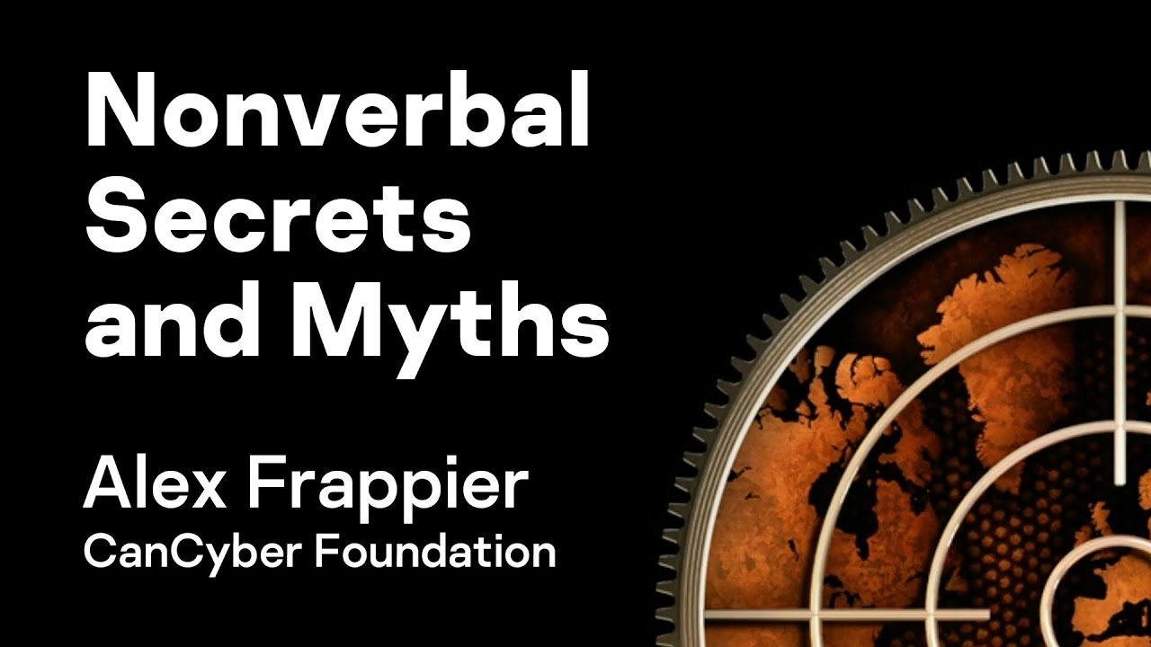 Alex Frappier - Nonverbal Secrets and Myths | #SASatHome - YouTube