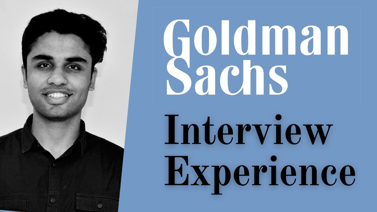 Goldman Sachs Full Interview Experience || Tech Analyst || Freshers 🔥 ...