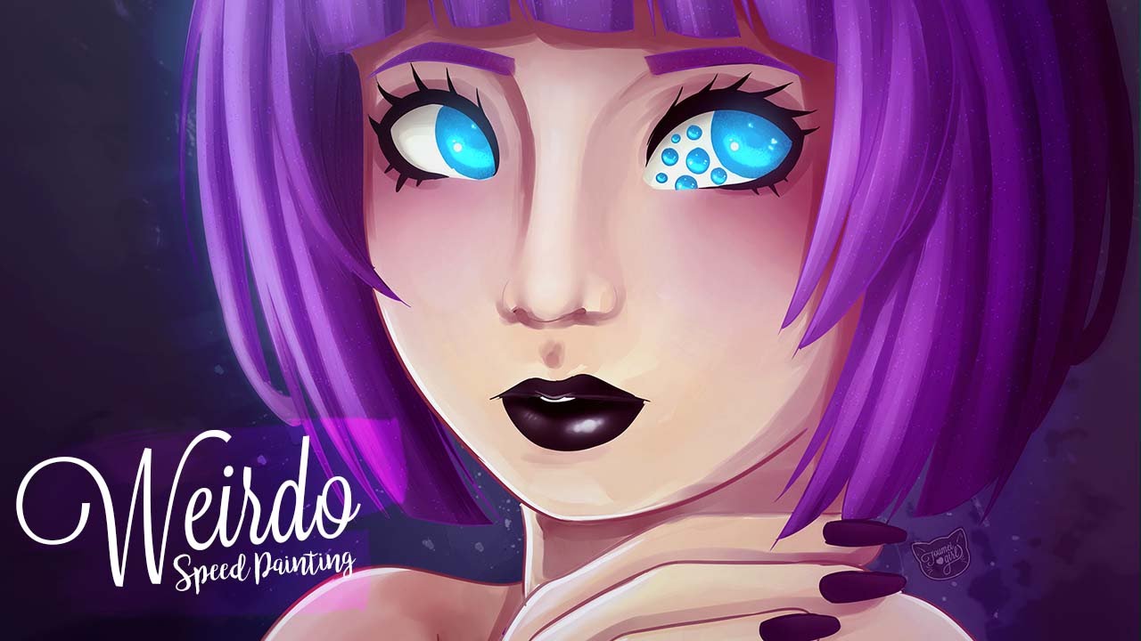 Weirdo ♡ Speed painting - YouTube