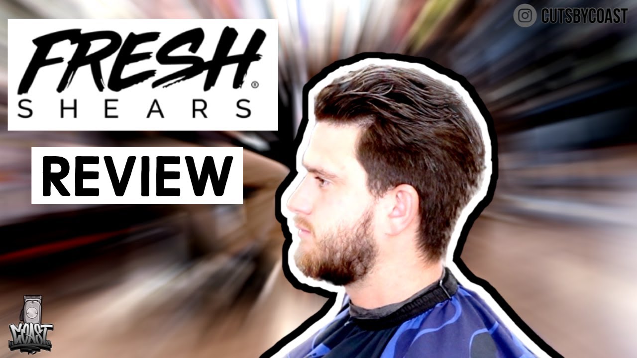 Fresh Shears Review // Best Shears for Beginners or Advanced Barbers ...