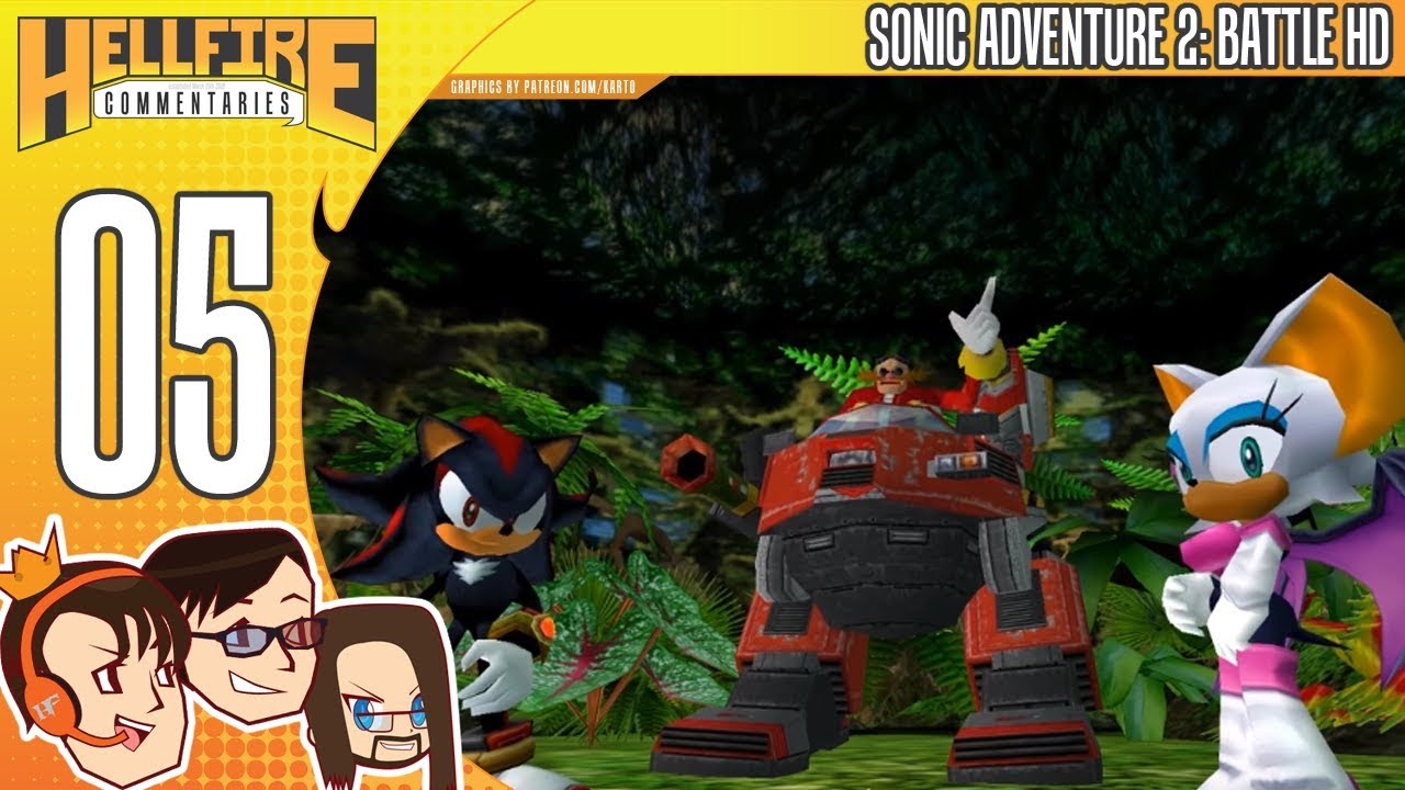 Sonic Adventure 2: Battle HD playthrough [Part 5: Eggman's Master Plan ...