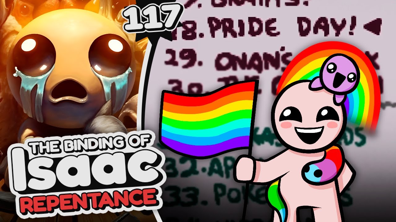 Pride Day! - 117 - The Binding of Isaac: Repentance - YouTube