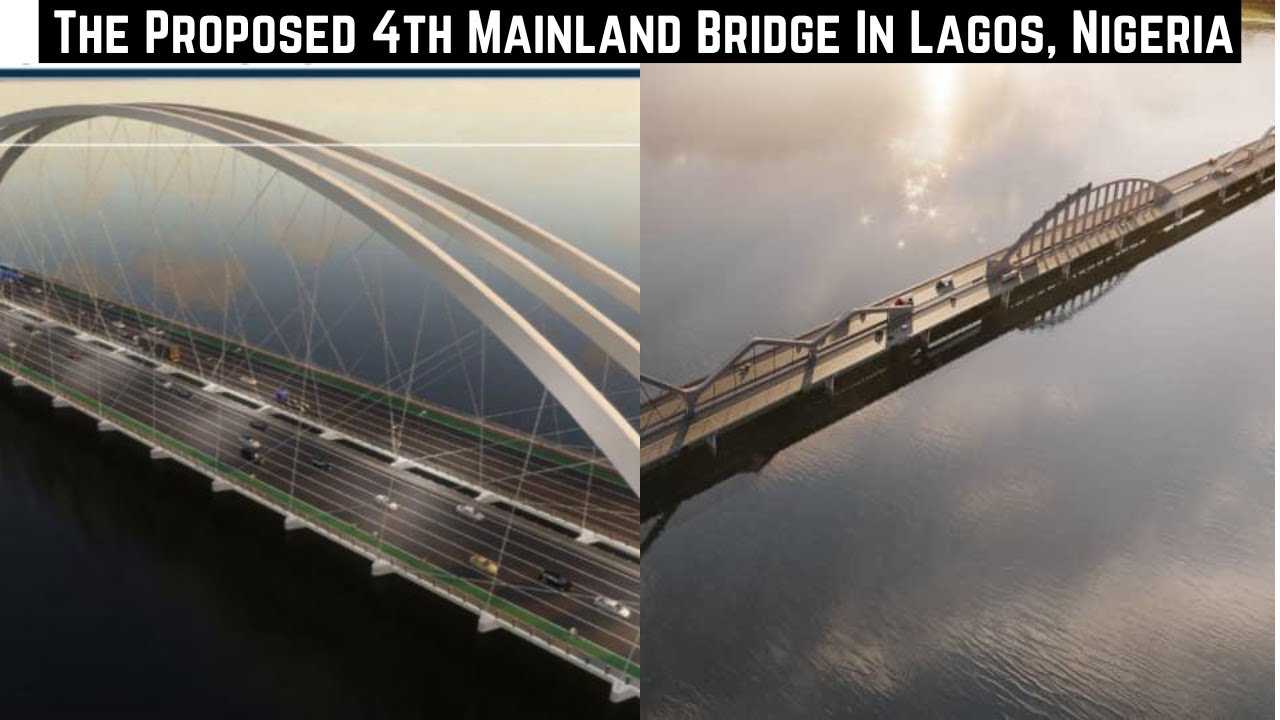 The Proposed Fourth Mainland Bridge (4MB) In Lagos Nigeria // 3-D ...