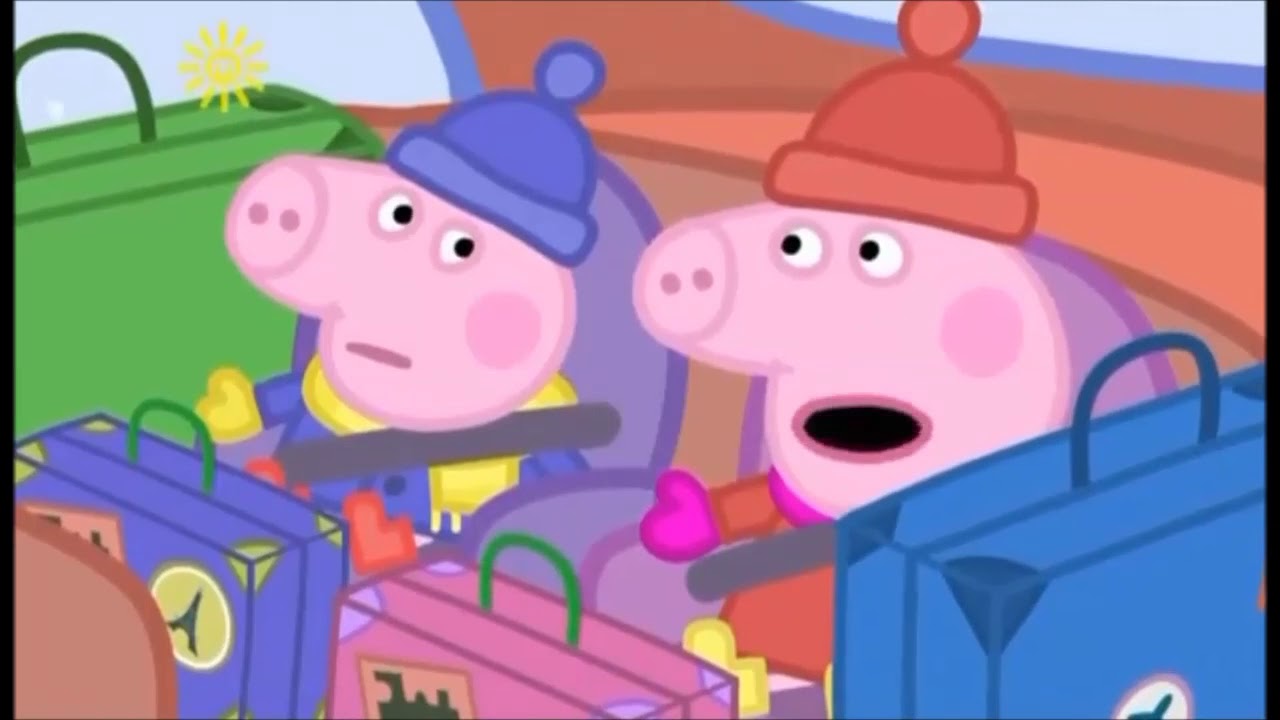 Peppa Pig Rose Greetings Santa's Grotto V3 - YouTube