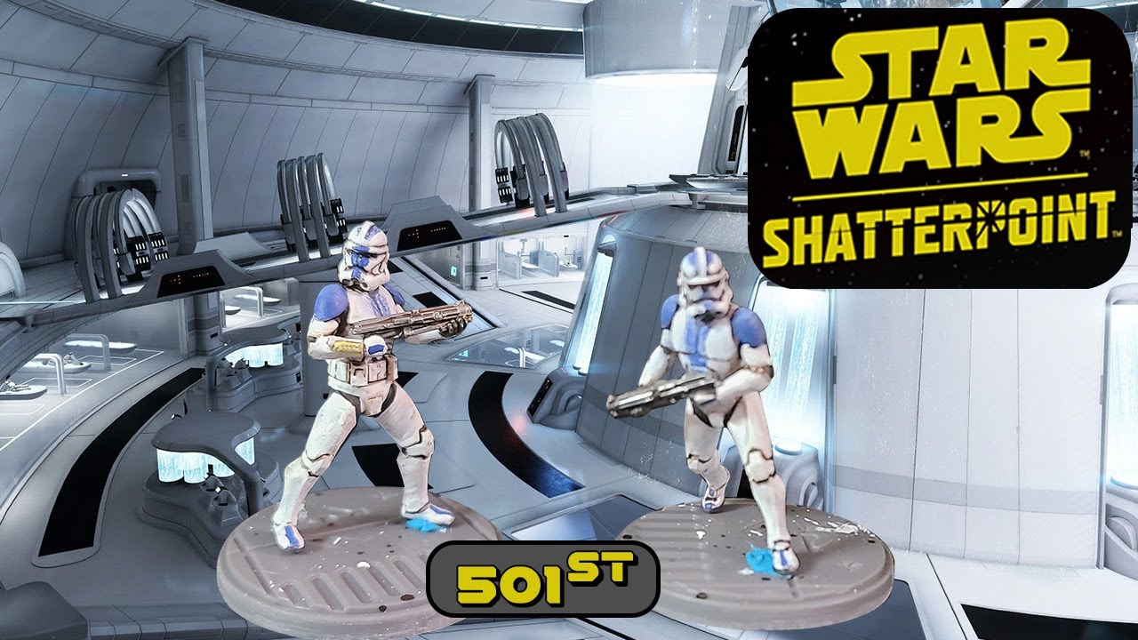 501st// Star Wars Shatterpoint Painting miniature - YouTube
