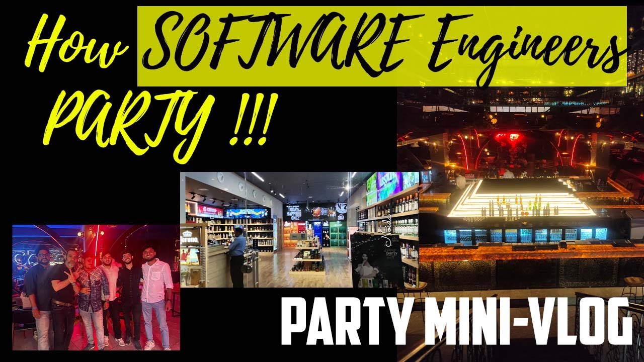 MINI-VLOG of Software Engineers PARTY 🤩 🔥| TECH CORPORATE PARTIES 👹 ...