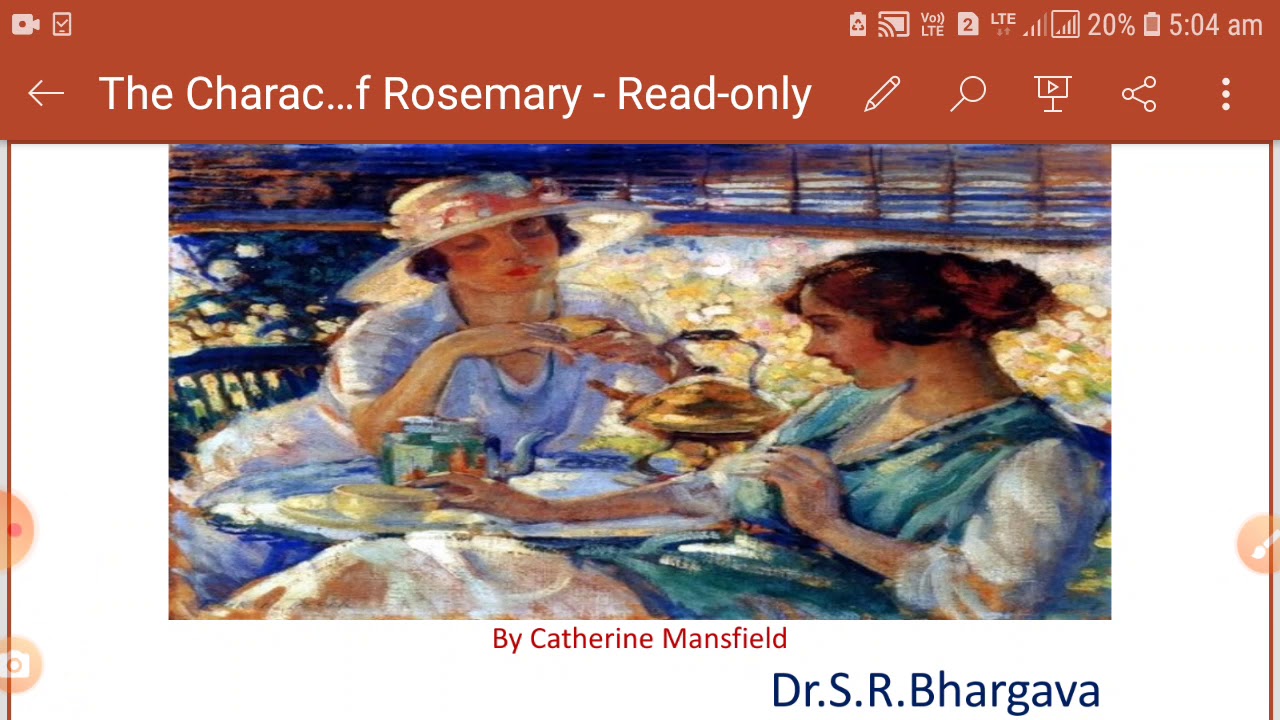 The Character of Rosemary - YouTube