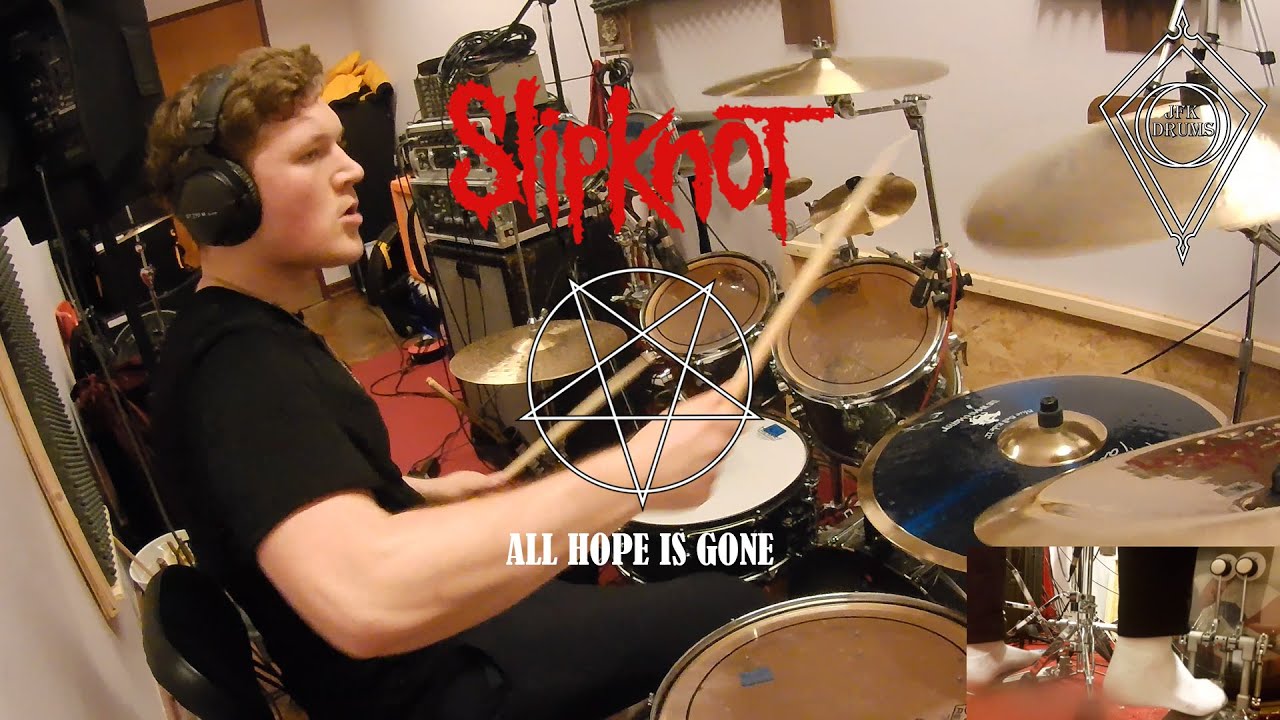 Joey Jordison Drum Set All Hope Is Gone