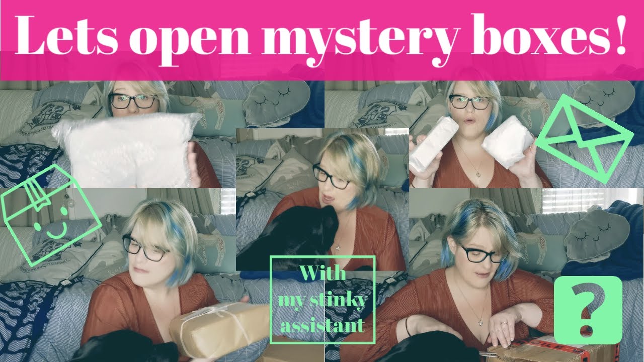Come open mystery boxes with me today! Opening two gift and homeware ...