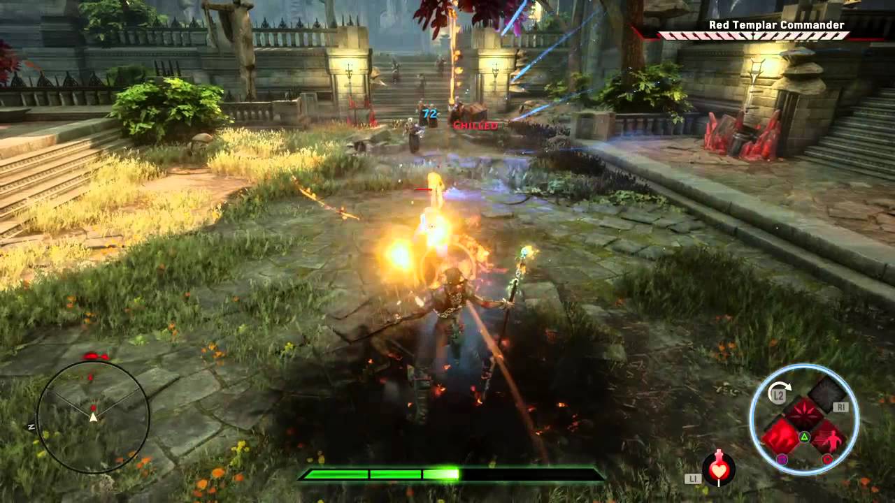 Dragon Age: Inquisition multiplayer - Hissera, the Saarebas gameplay ...