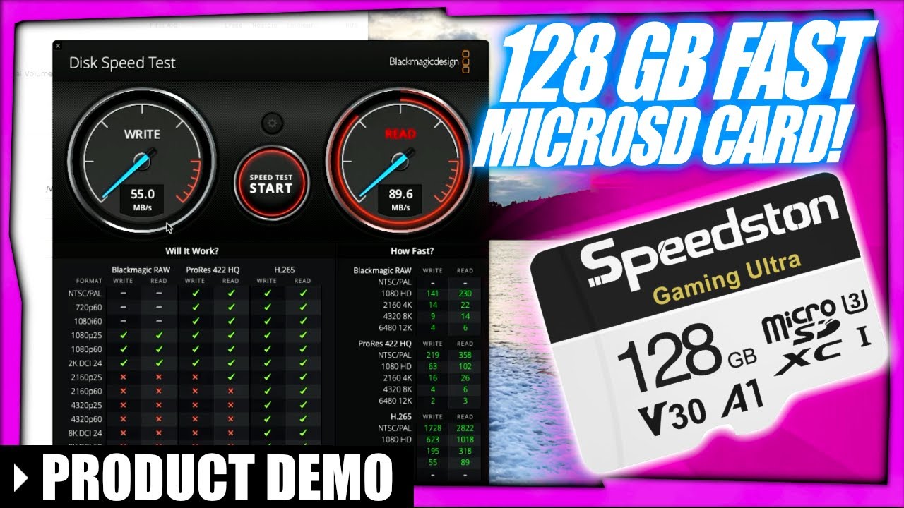 Fast, durable, and affordable flash memory - Speedston 128 GB MicroSD ...