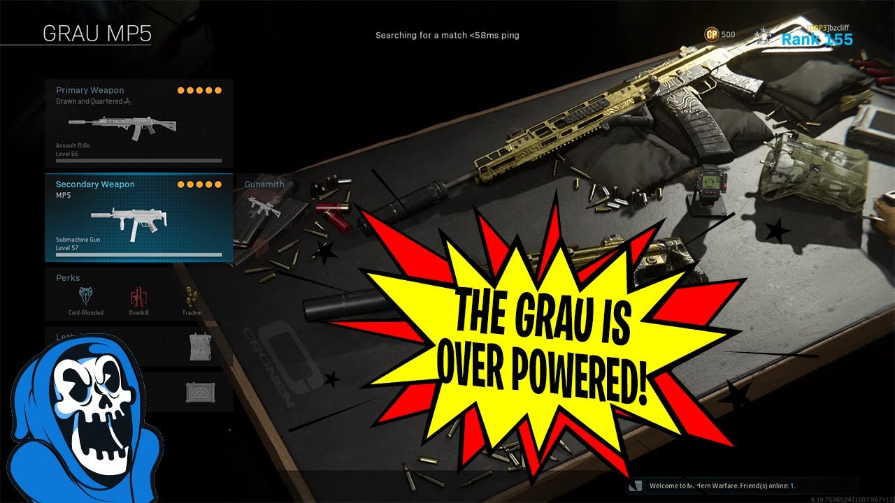 THE MOST OP GRAU LOADOUT for Call of Duty: Warzone | ft. Haasmaniac ...