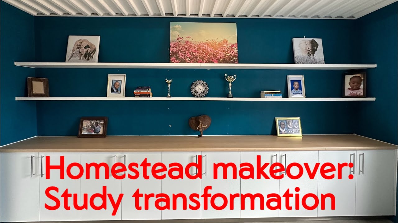 Homestead makeover: Study transformation - YouTube