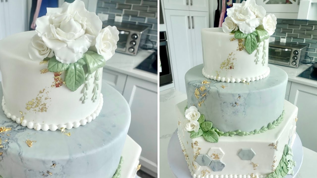 This Wedding Cake Traveled on a Boat and in a Car | How to Make and ...