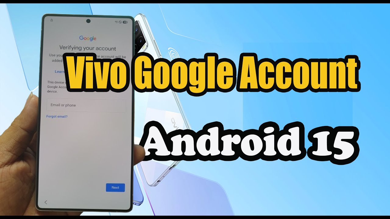 របៀបដោះ google account vivo V27e មិនប្រើកុំព្យូទ័រ Computer | Vivo ...