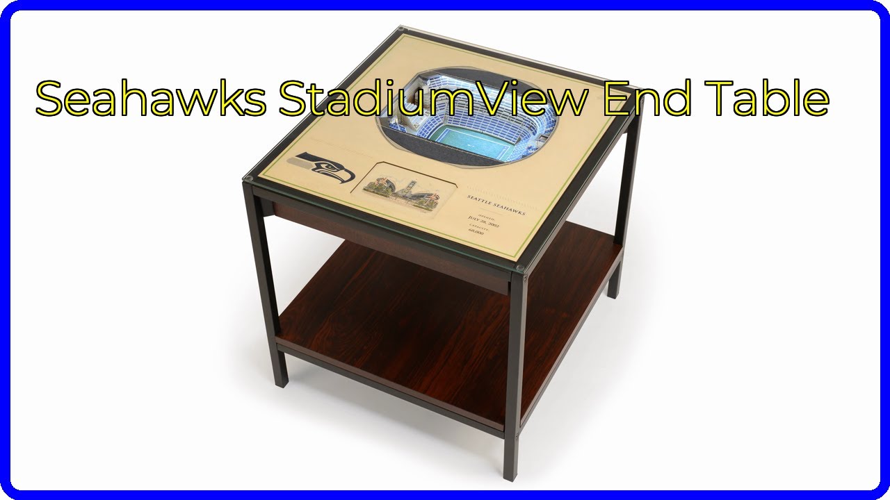 REVIEW (2024): Seahawks StadiumView End Table. ESSENTIAL details. - YouTube