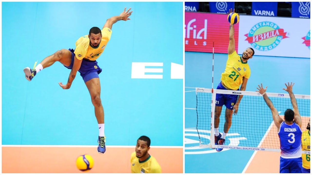 Alan Souza | Monster of the Vertical Jump | Volleyball World Cup 2019 ...