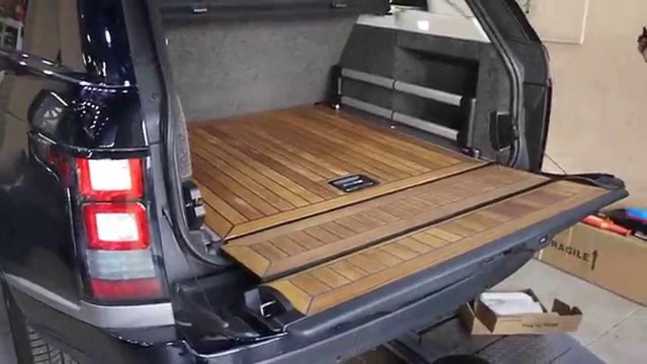 RANGE ROVER cargo deck - YouTube