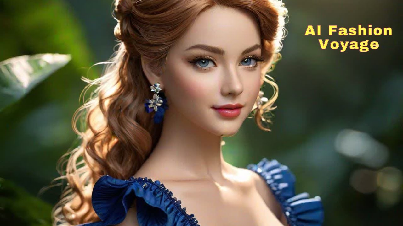 [4K] AI Muse: Clara's Curves Redefined in Fashion & Art - YouTube